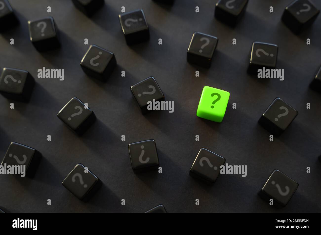 Highlighted question mark among others. Where to start investigating ...