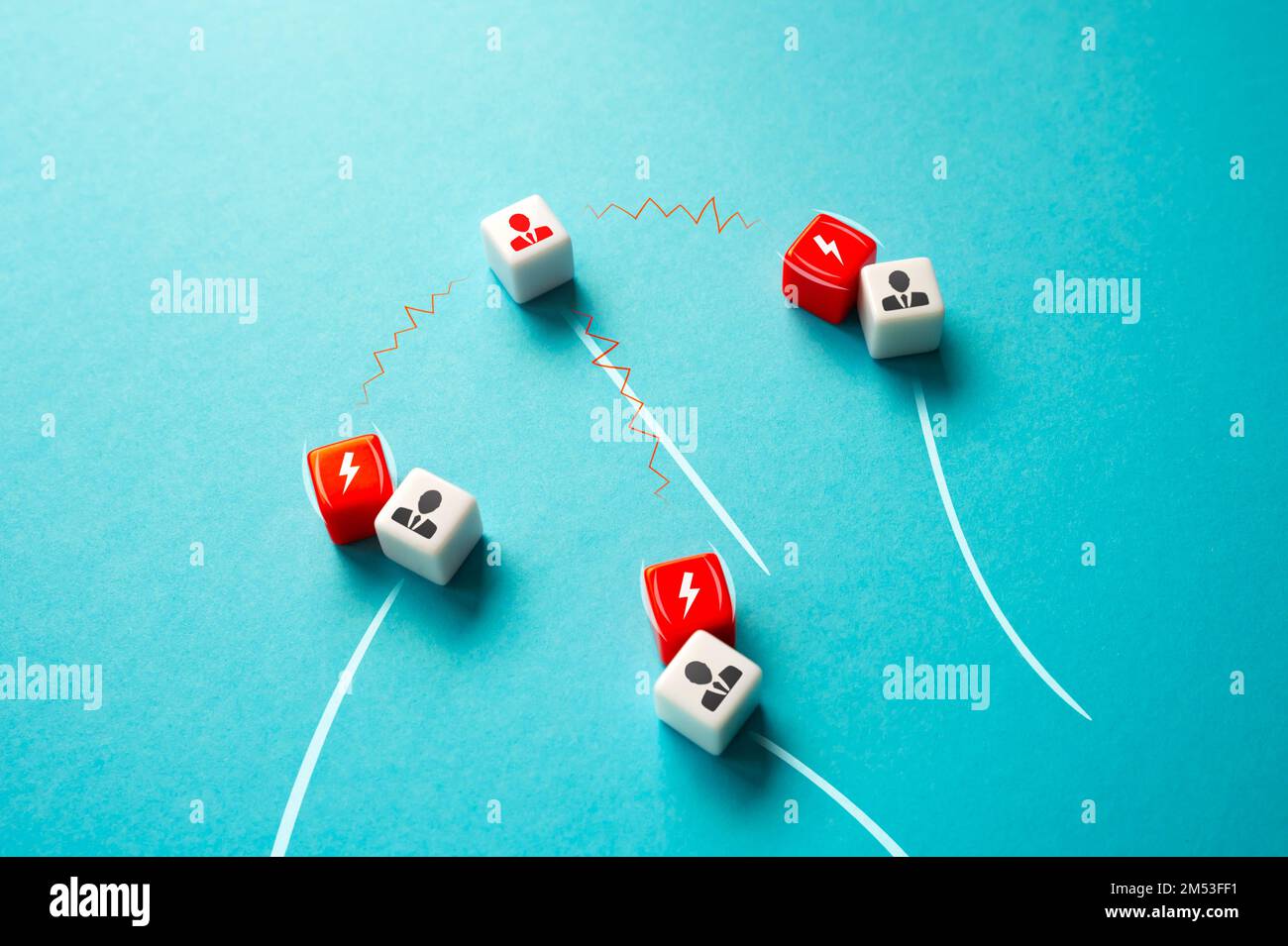 Elimination of competitors in a dishonest fight. Go over the heads ...