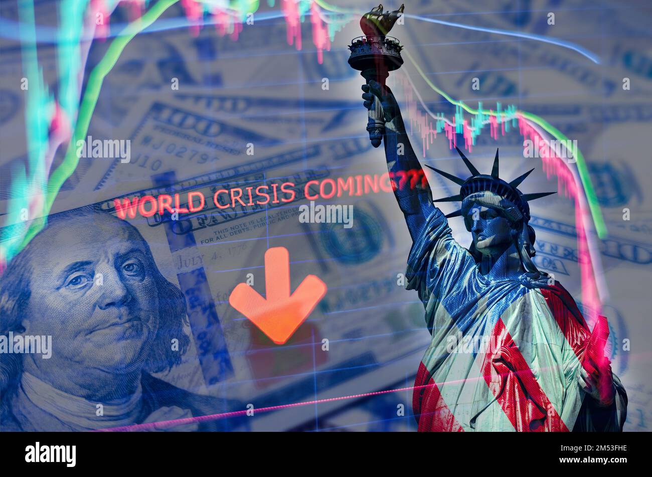 Stock market crash graph hi-res stock photography and images - Alamy