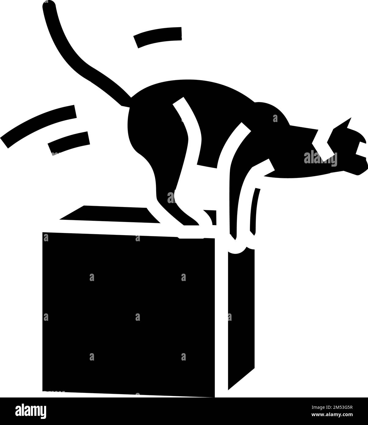 off preposition english glyph icon vector illustration Stock Vector ...