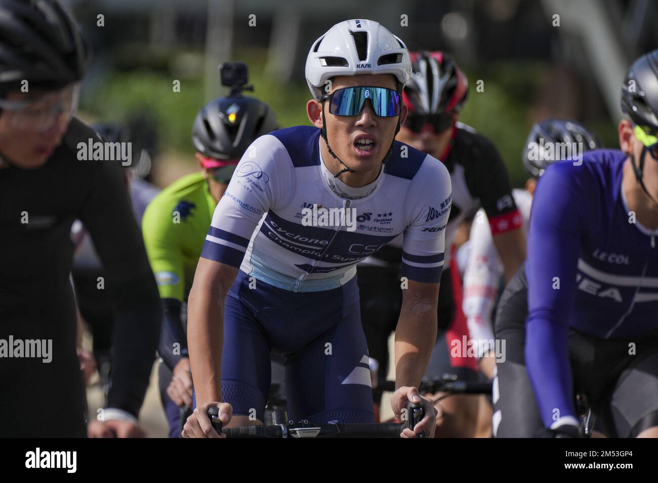 Riders in Hong Kong Cyclothon 2022, HKSAR 25th Anniversary Trophy, Men ...