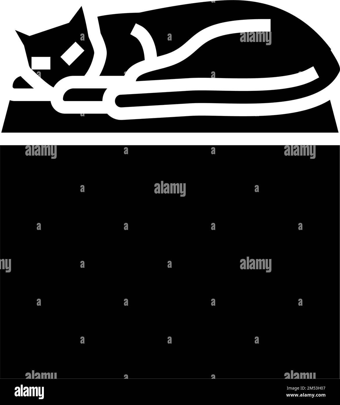 on preposition english glyph icon vector illustration Stock Vector ...