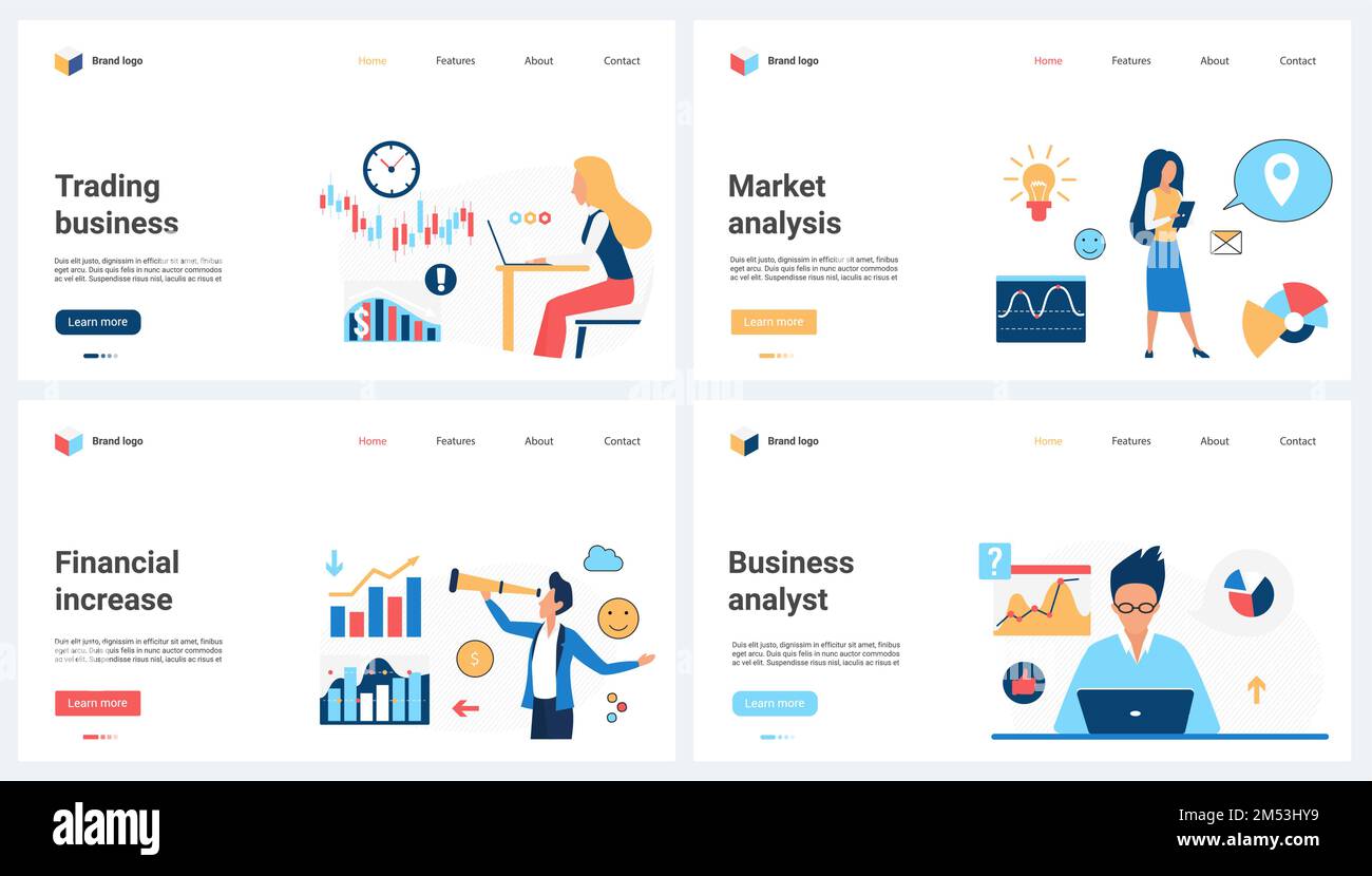 Analyst analyze Stock Vector Images - Alamy