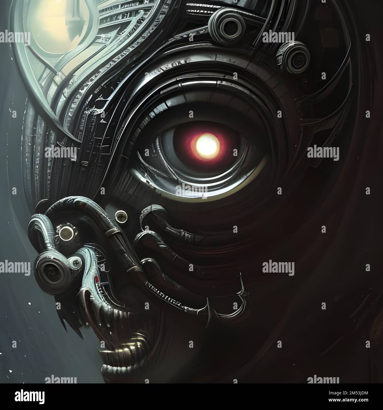 Biomechanical art hi-res stock photography and images - Alamy