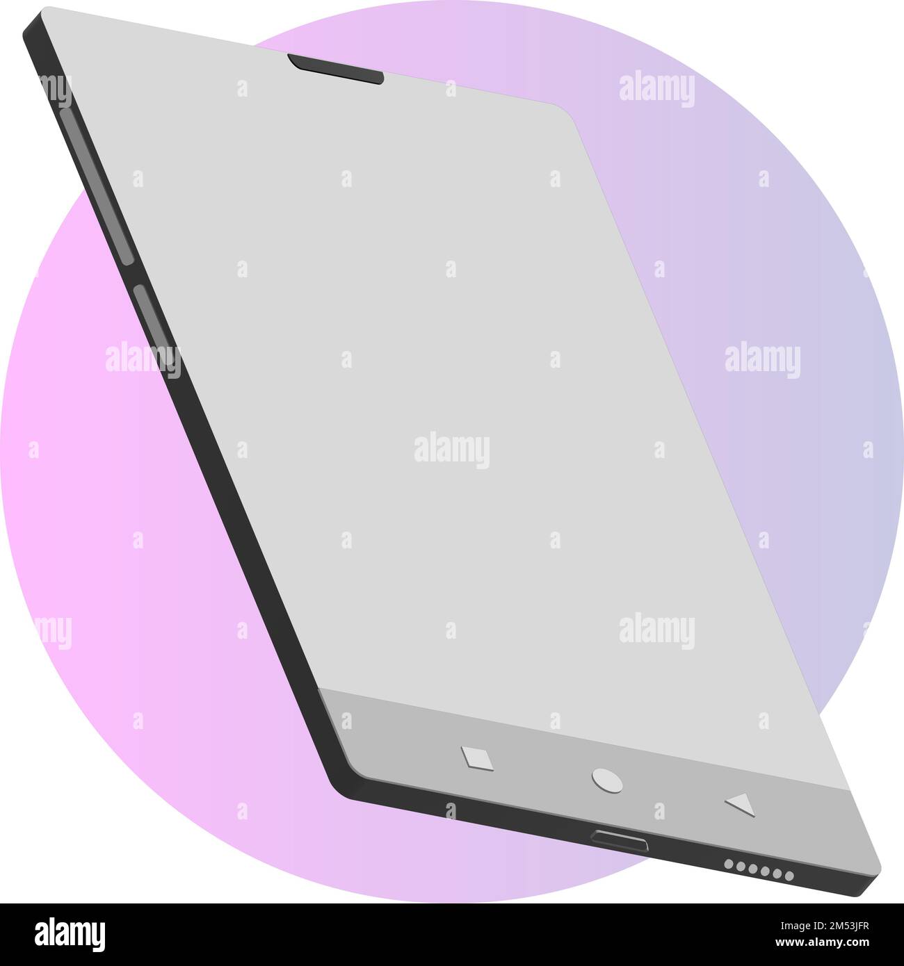 Realistic smartphone mockup. Device mockup for presentation template ...