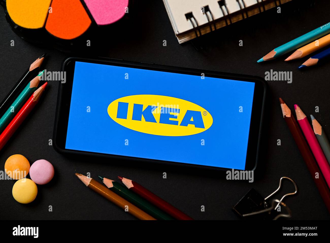 Photo of ikea logo hi-res stock photography and images - Alamy