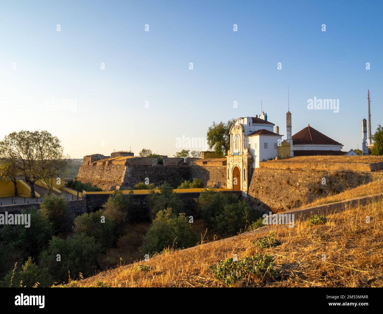 Iberian gate and chapel hi-res stock photography and images - Alamy