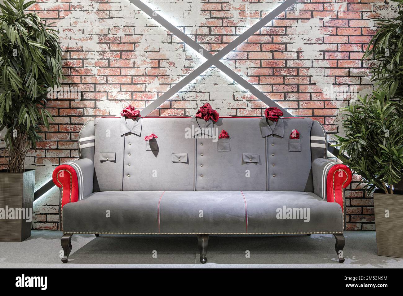 Interior design series: Modern living room Stock Photo - Alamy