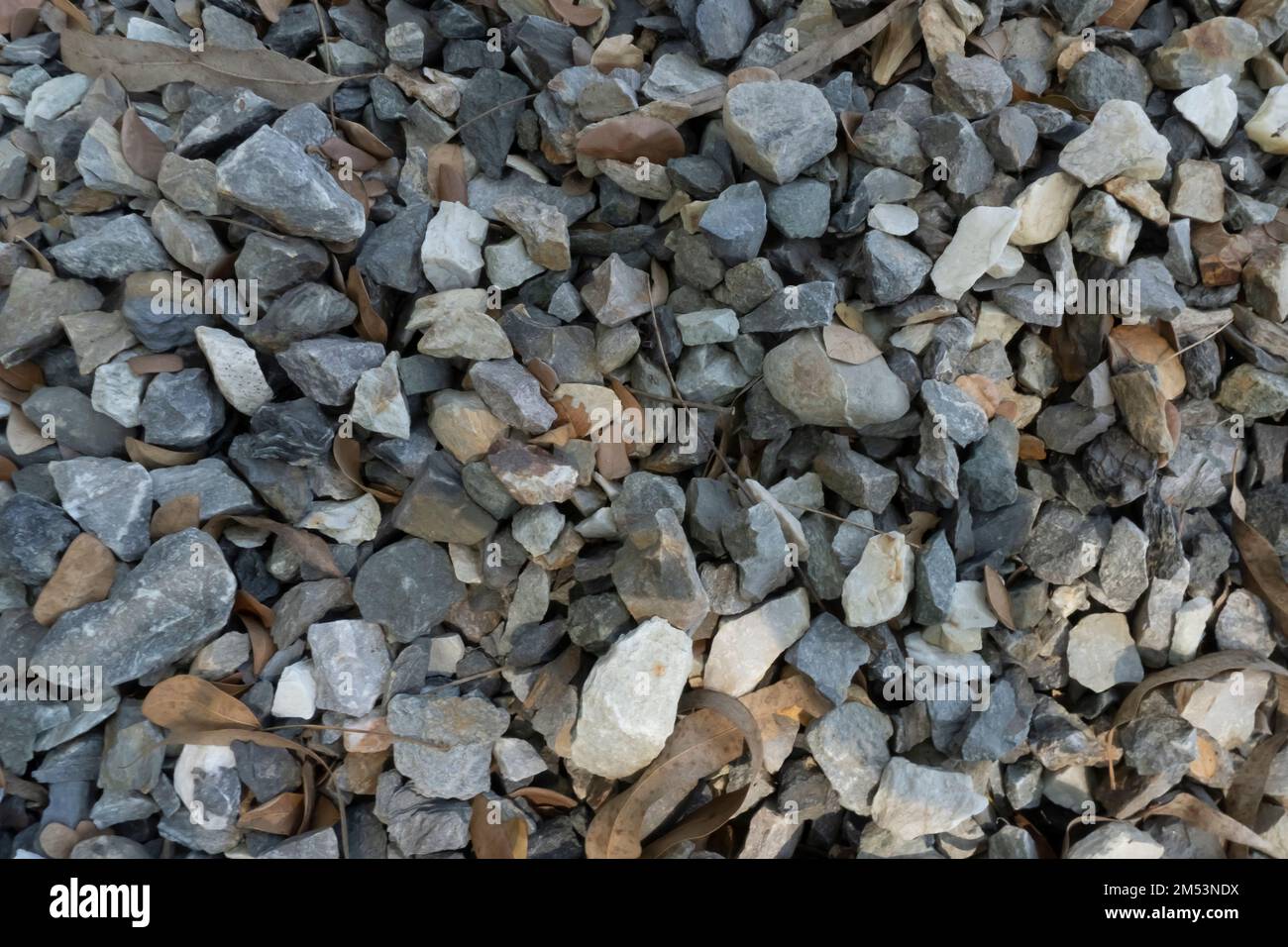 Mass quantity of multiple granite stones isolated over the stone ...