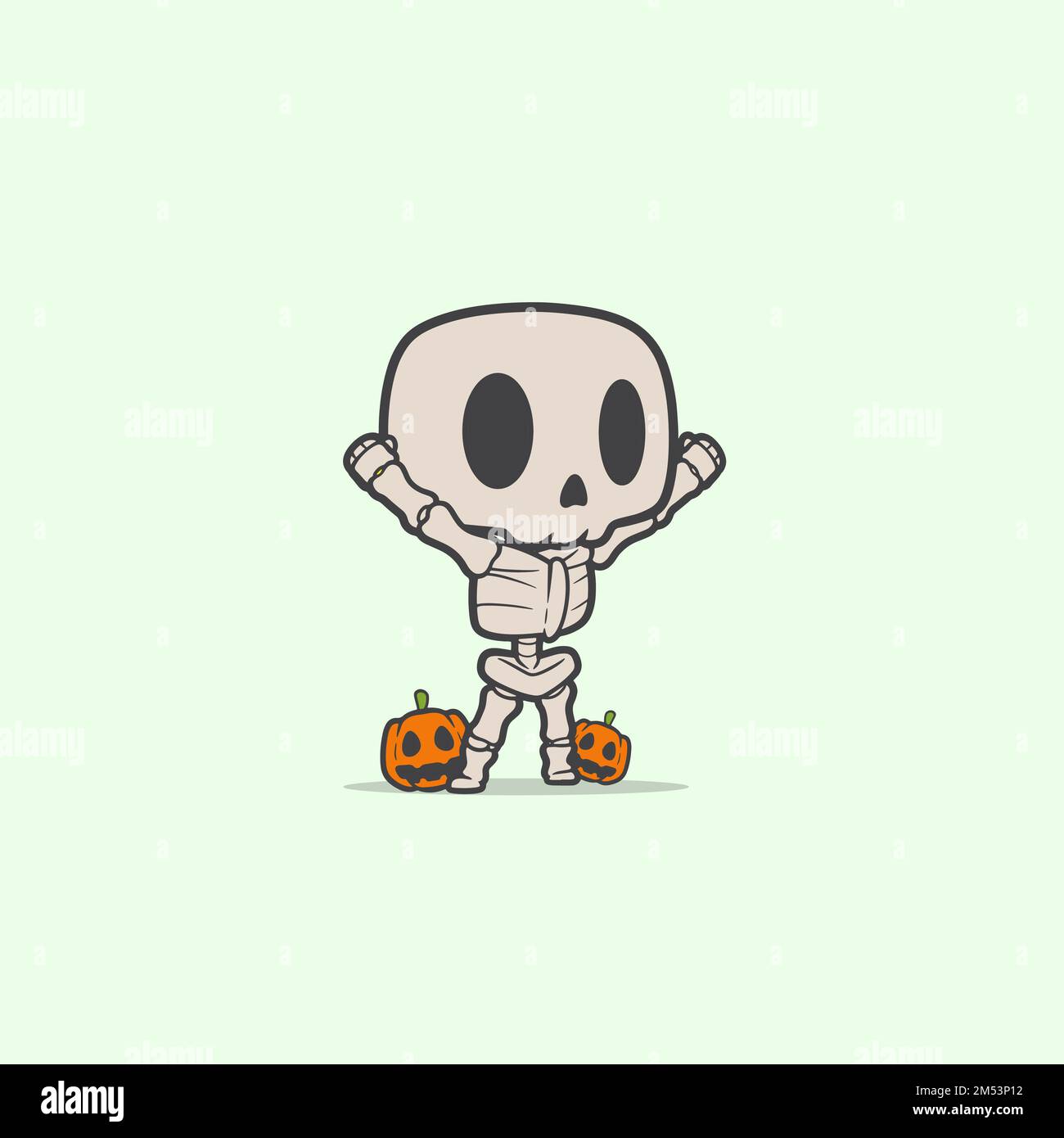 Schattige Halloween Skelet Clipart Cute Skeleton Halloween Clipart