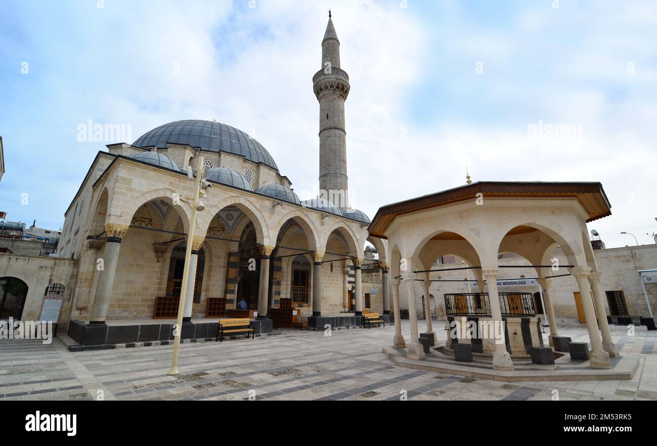 Can Polat Pasha Mosque, located in Kilis, Turkey, was built in 1553 by ...