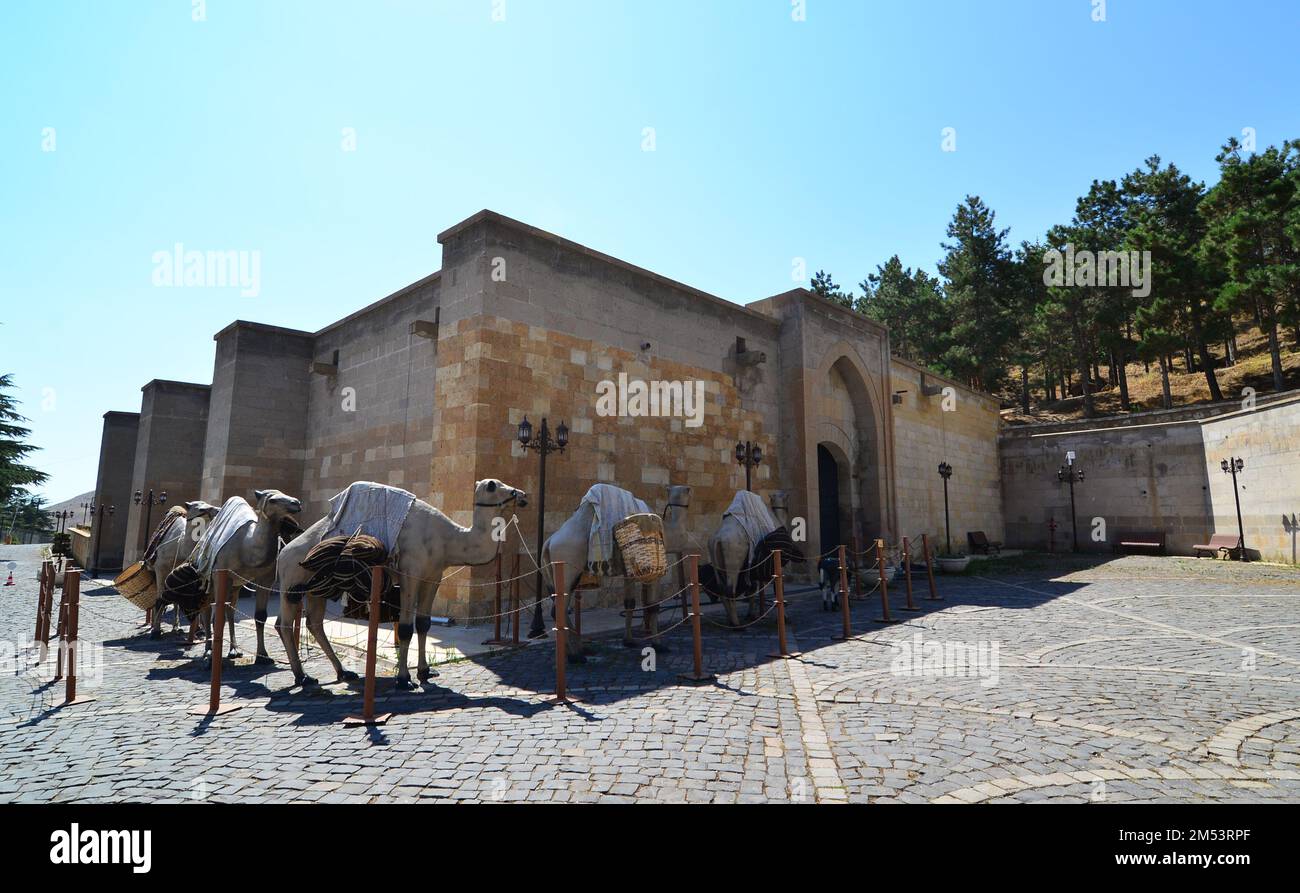 Historical Eshab-i Kehf Complex in Afsin, Turkey Stock Photo - Alamy