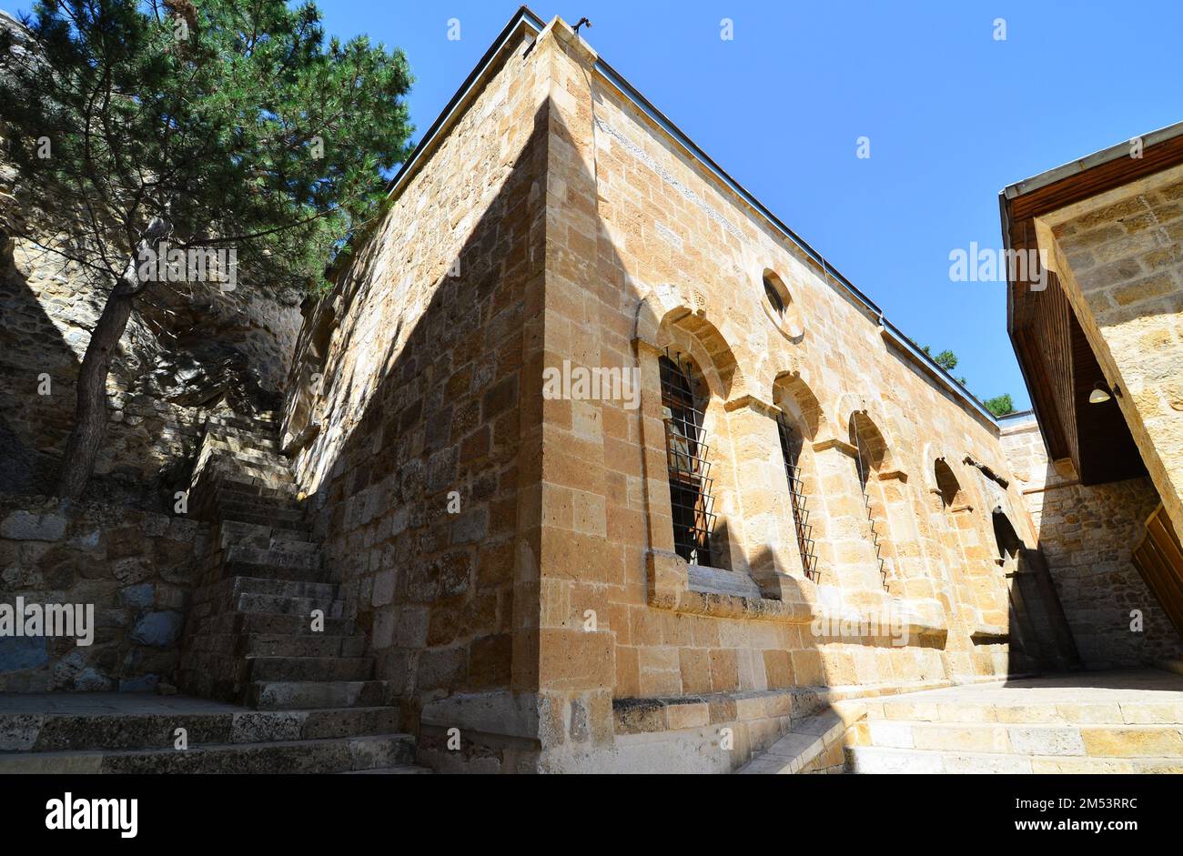 Historical Eshab-i Kehf Complex in Afsin, Turkey Stock Photo - Alamy