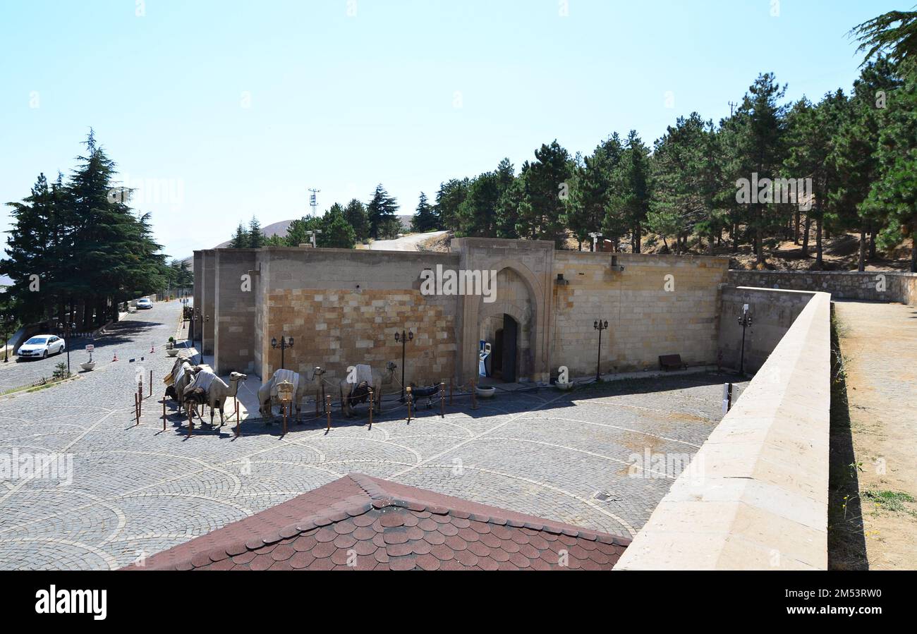 Historical Eshab-i Kehf Complex in Afsin, Turkey Stock Photo - Alamy