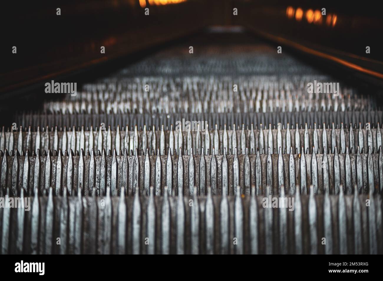 Escalator close up steps hi-res stock photography and images - Alamy