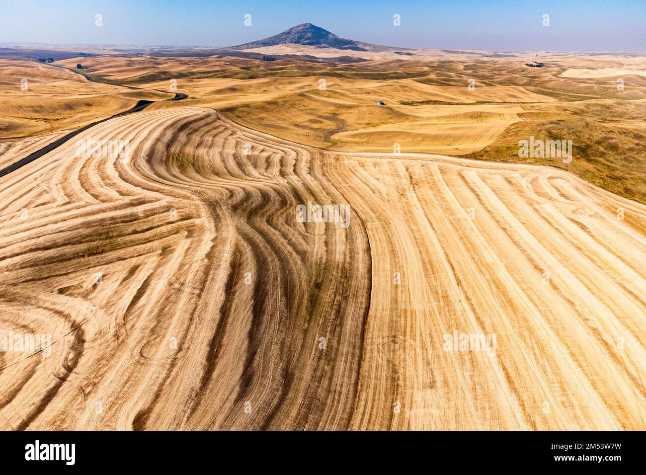 Aerial of palouse region hi-res stock photography and images - Alamy