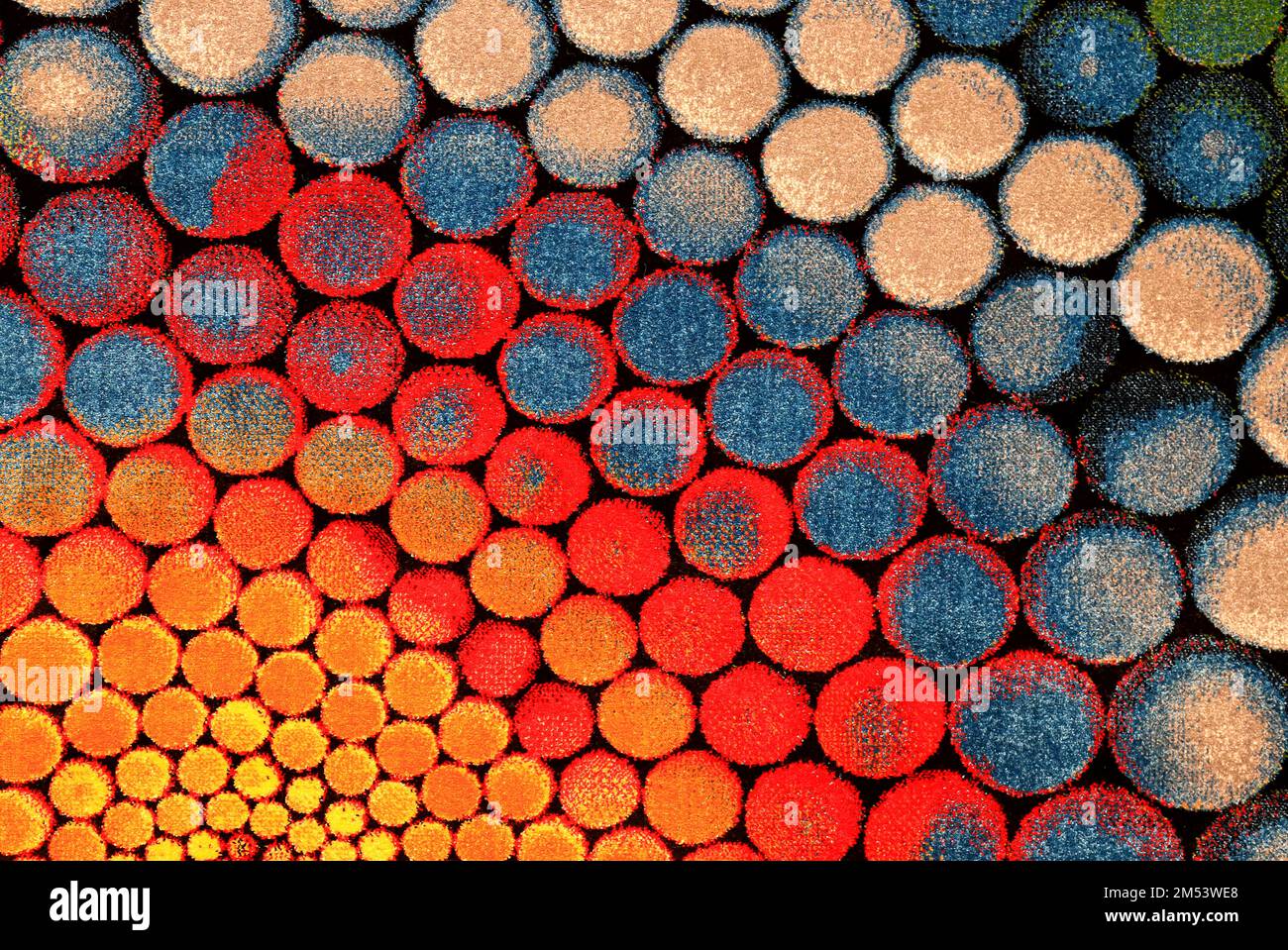 Persian carpet background. Bright carpet with geometric pattern on wall ...