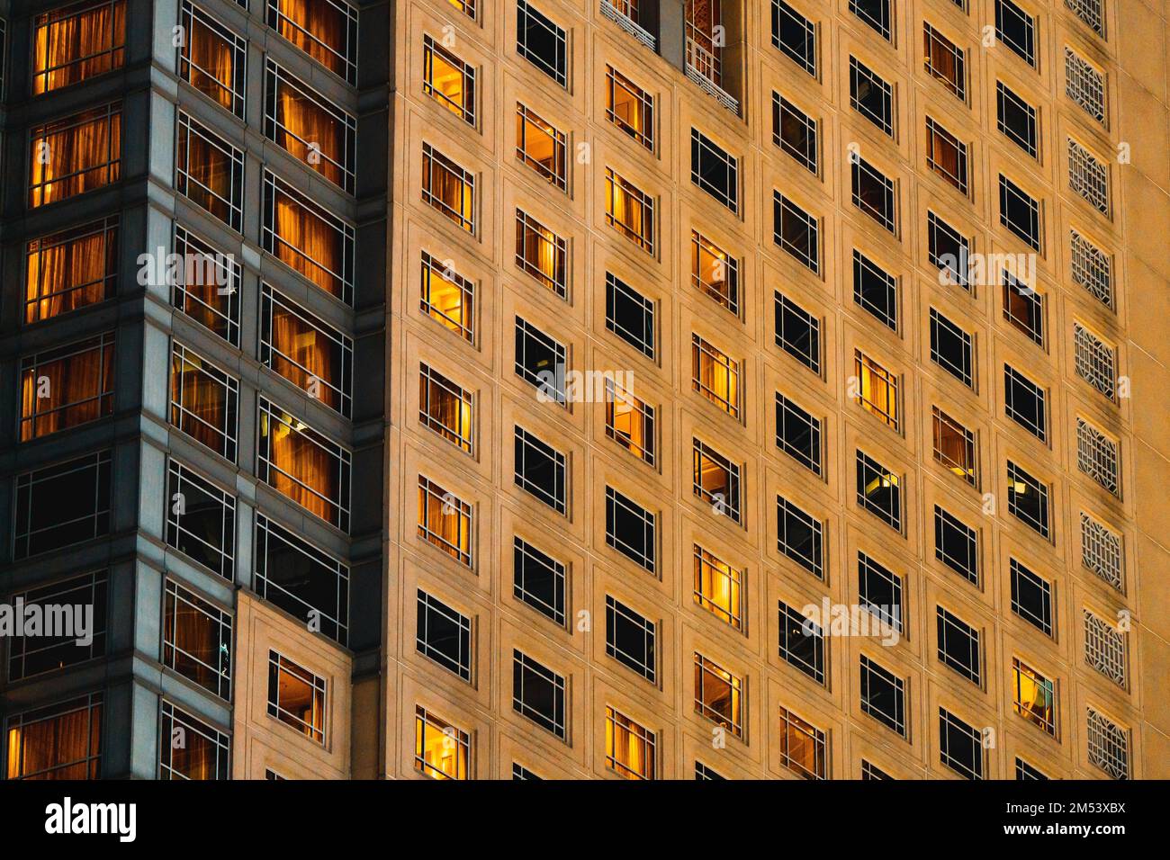 An exterior of high-rise residential building Stock Photo - Alamy