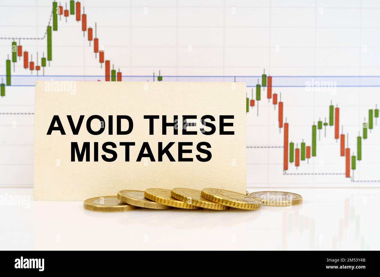 Business concept. Against the background of the quotes chart, a ...