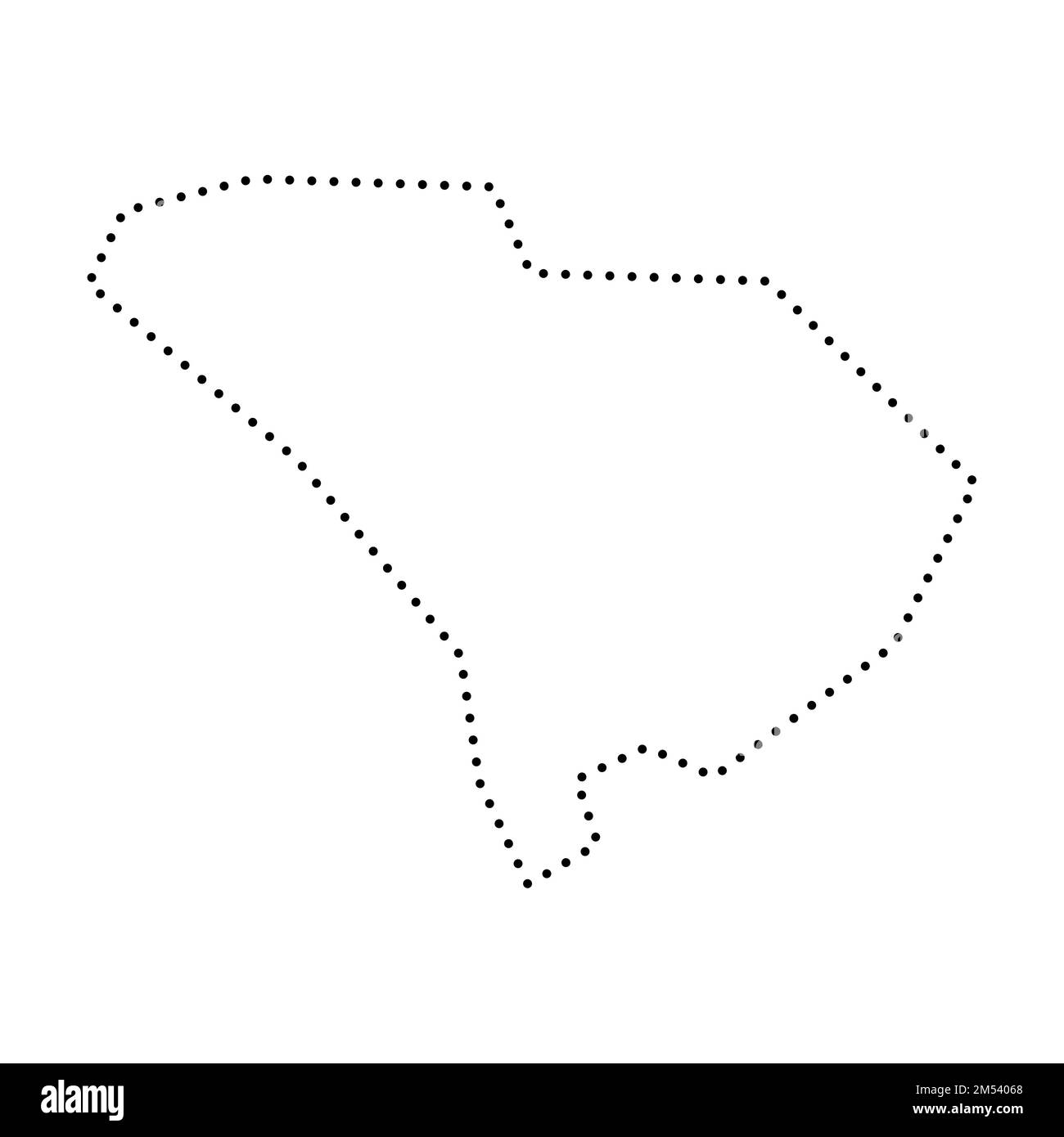 South Carolina state of United States of America, USA. Simplified thick ...