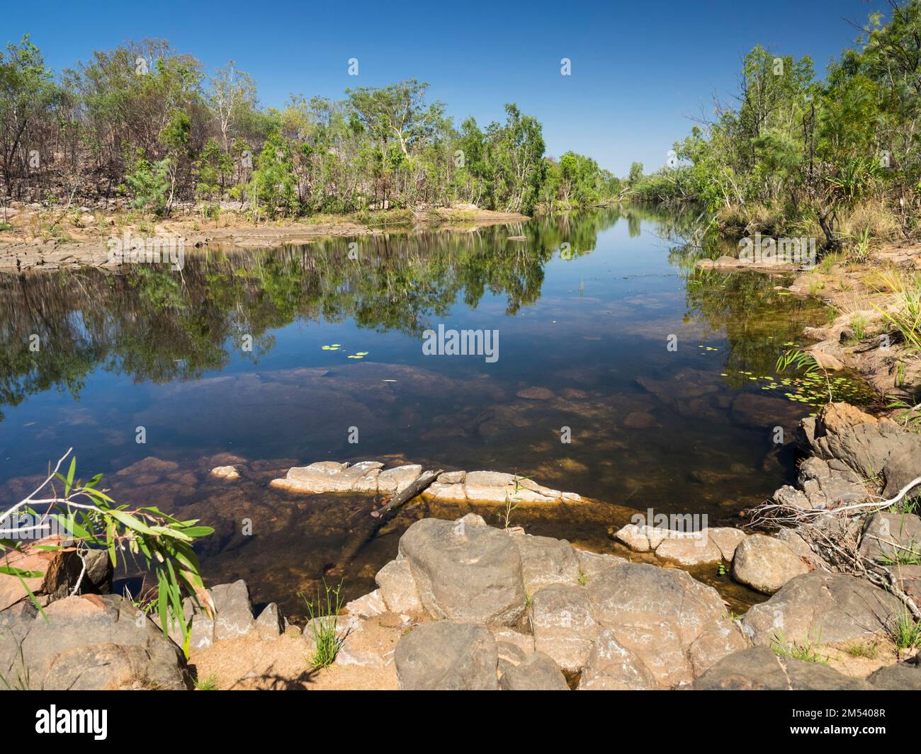 Long Pool, Edith River (Leliyn), Nitmiluk National Park, Northern ...