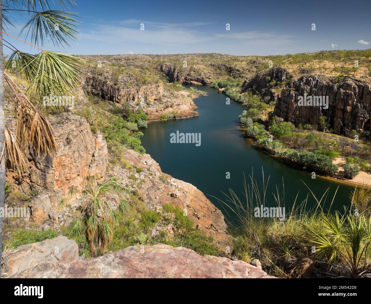 Katherine River from Pat's Lookout, Southern Walks, Nitmiluk National ...