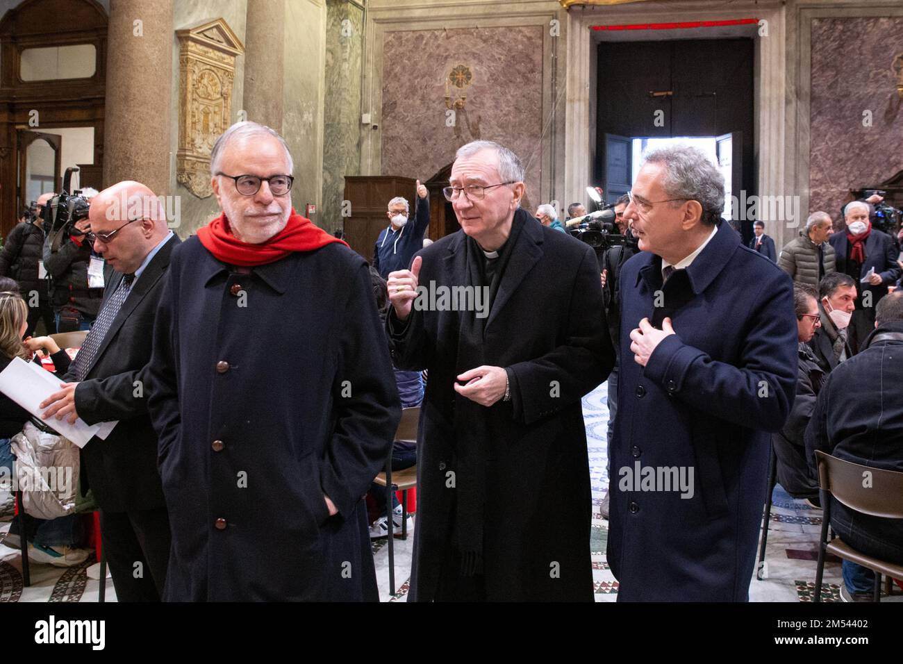 Rome, Italy. 25th Dec, 2022. President of Community of Sant'Egidio ...