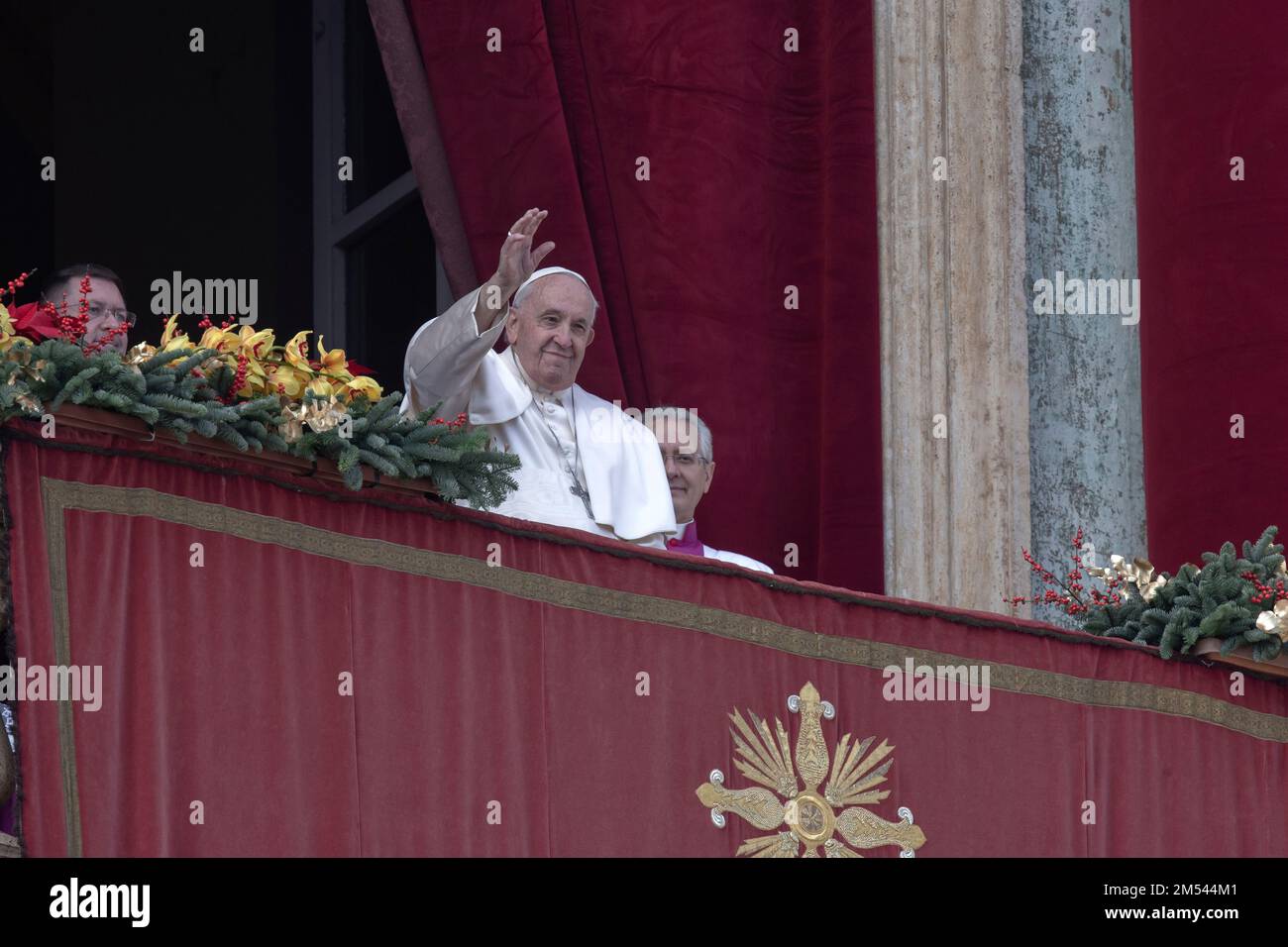 Vatican City, Vatican 25 December, 2022. Pope Francis delivers his ...