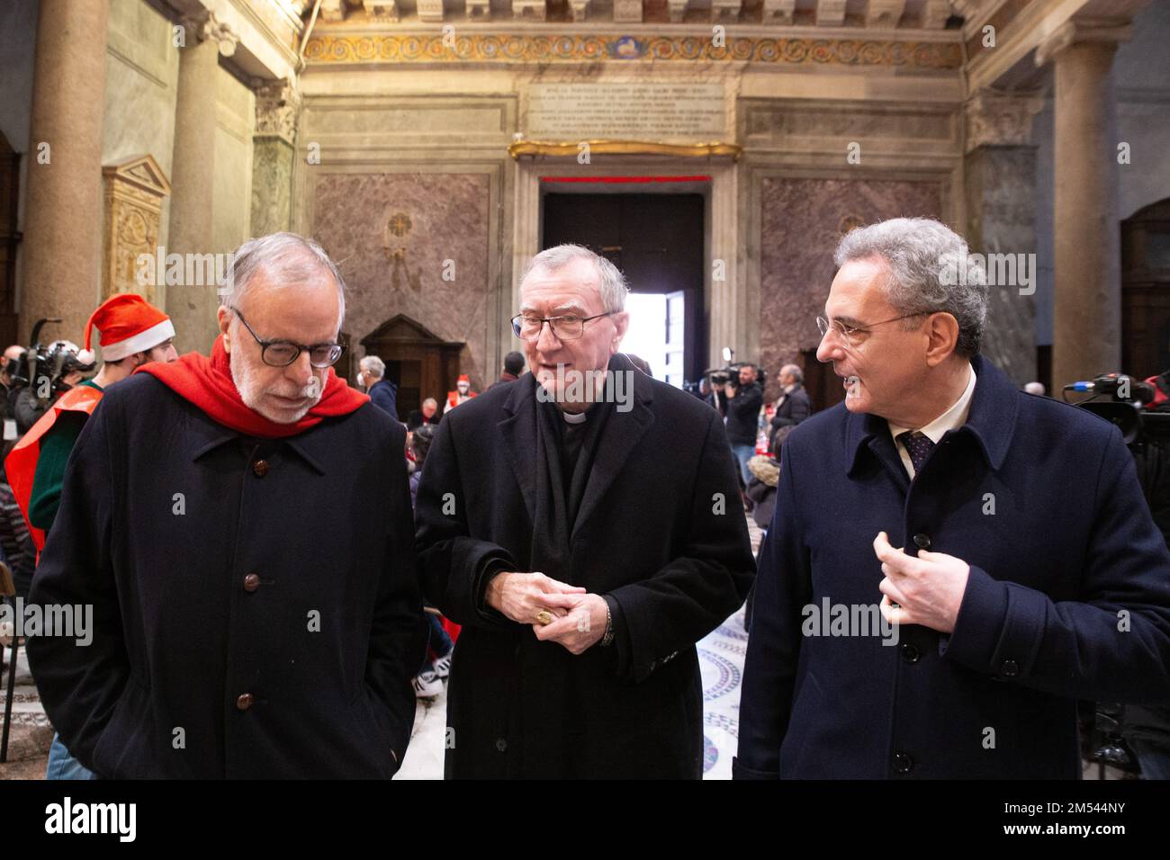 Rome, Italy. 25th Dec, 2022. President of Community of Sant'Egidio ...