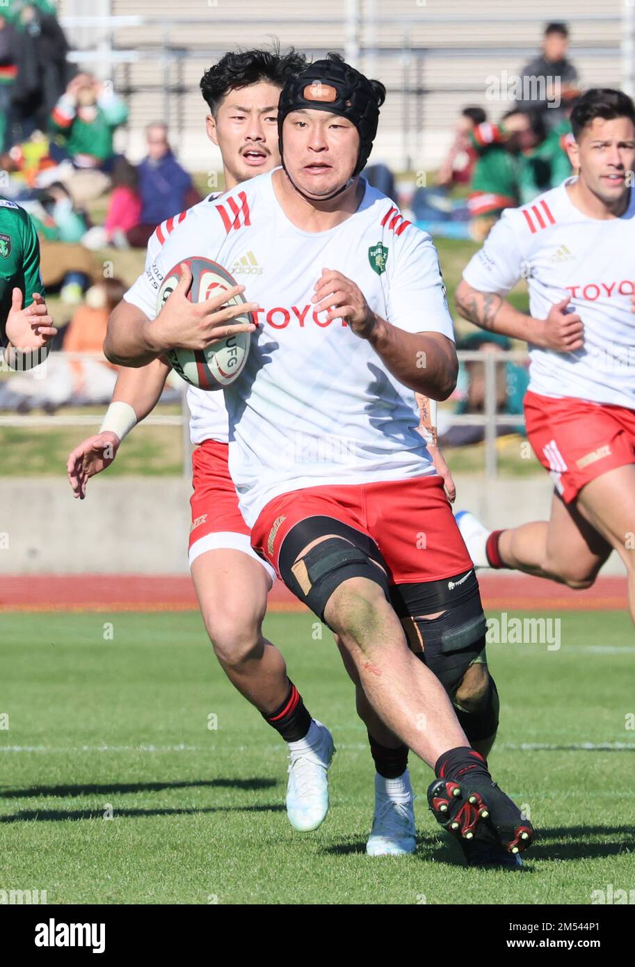 Sagamihara, Japan. 25th Dec, 2022. Toyota Verblitz lock Ryoma Nishimura ...