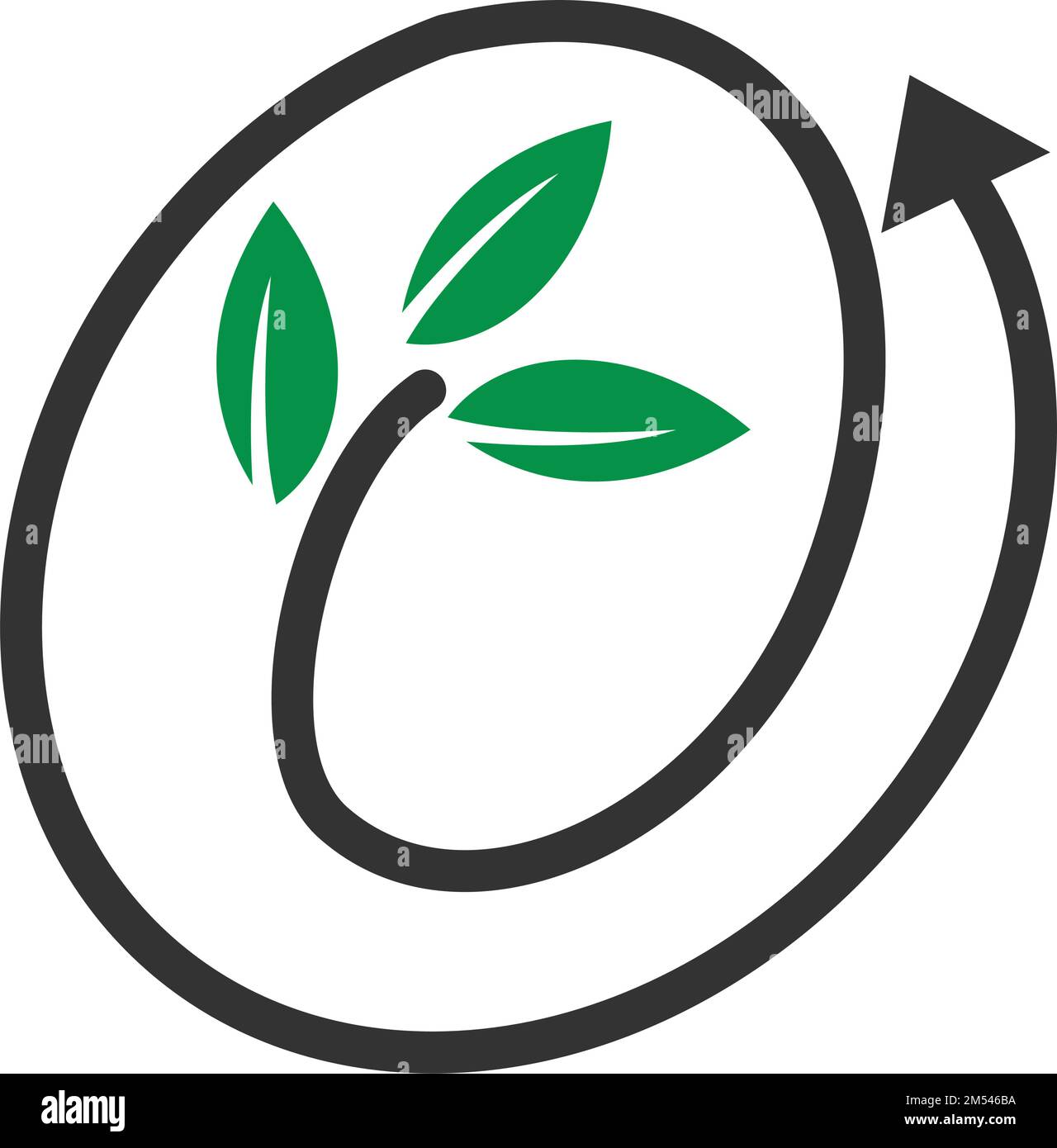 Grow Logo Design Template Icon Illustration Brand Identity vector Stock ...