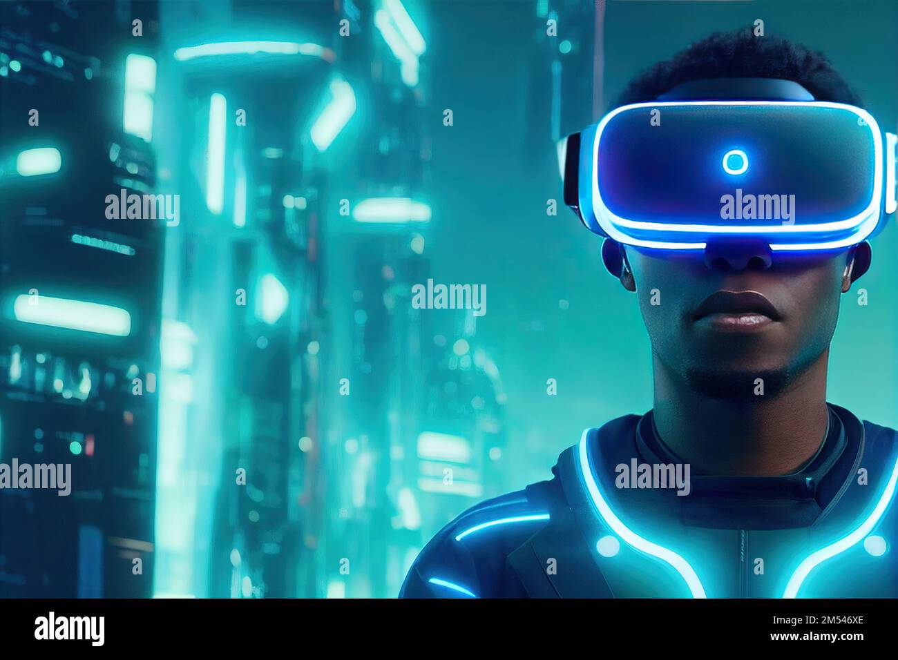 Ai 3d technology immersive hi-res stock photography and images - Alamy