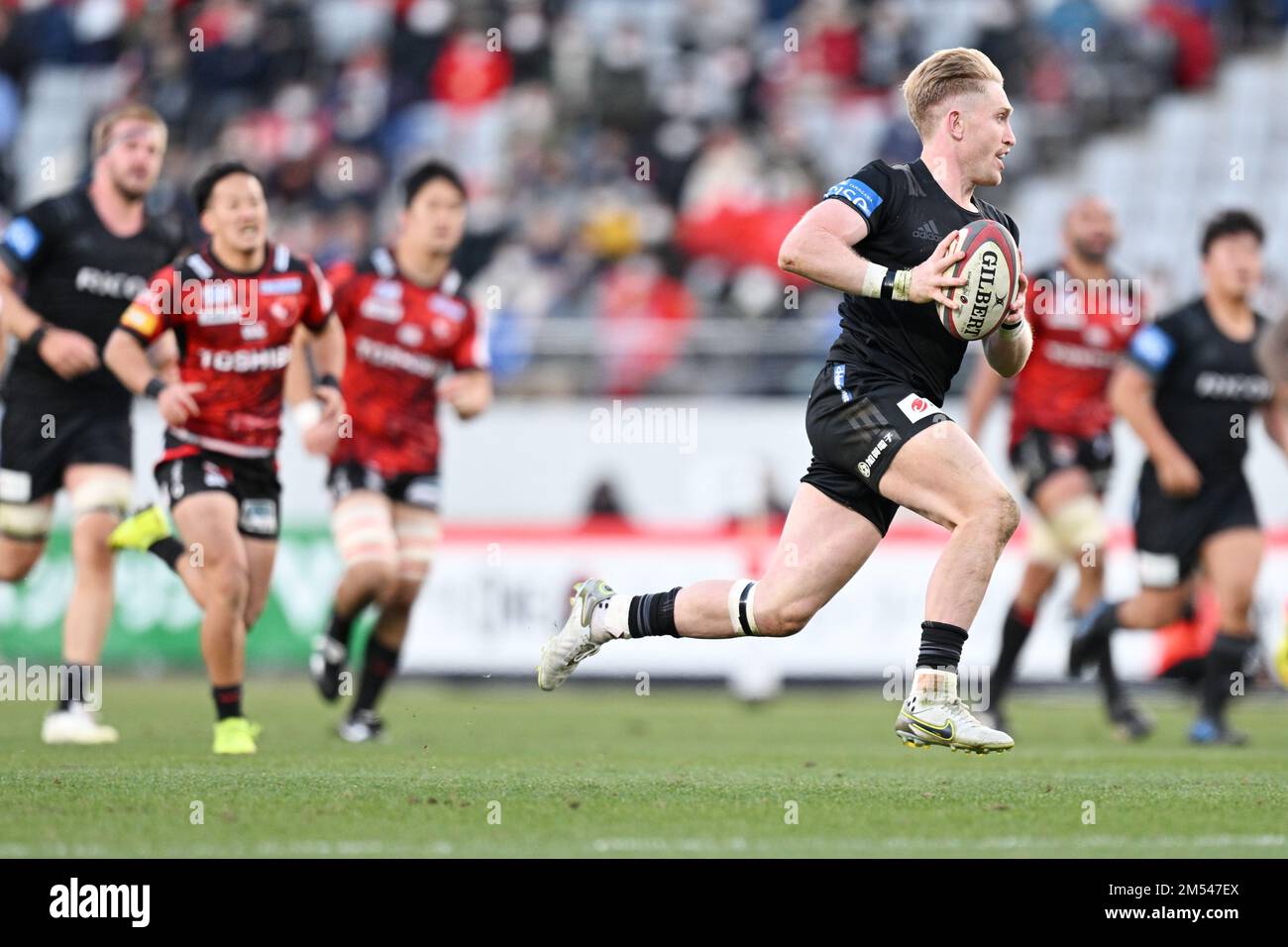 Tokyo, Japan. Credit: MATSUO. 24th Dec, 2022. Isaac Lucas (BlackRams ...