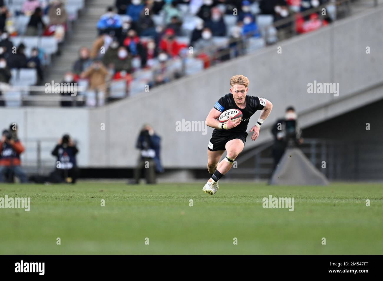 Tokyo, Japan. Credit: MATSUO. 24th Dec, 2022. Isaac Lucas (BlackRams ...