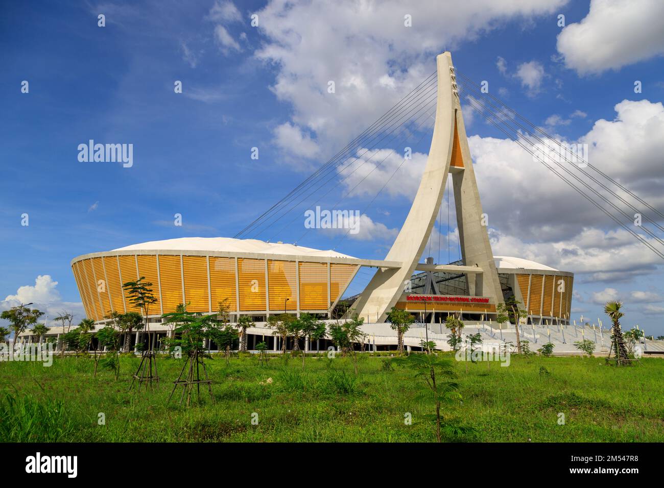 Phnom Penh, Cambodia - December 3, 2022: Exterior view of the Morodok ...