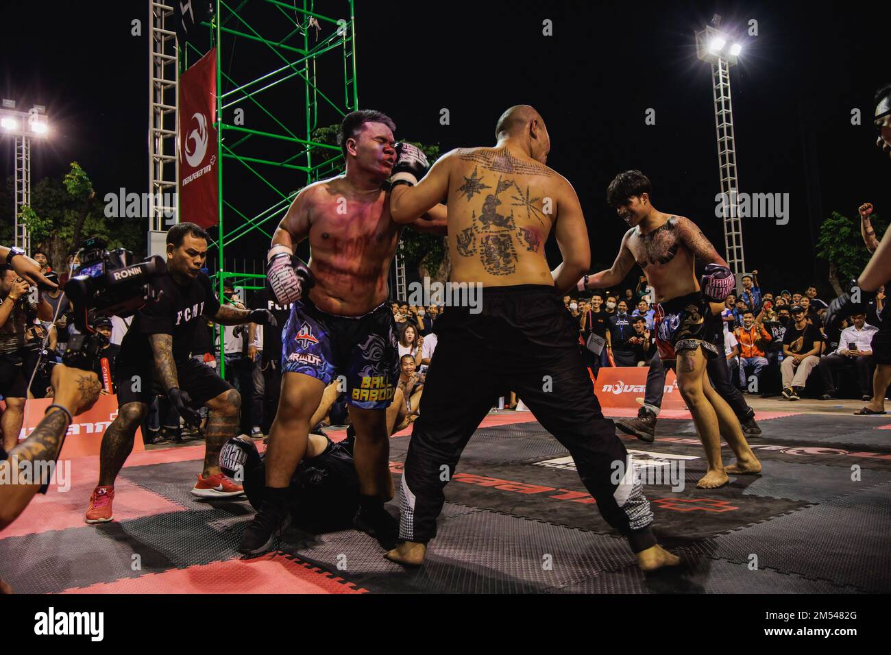 Underground Fighting Ring