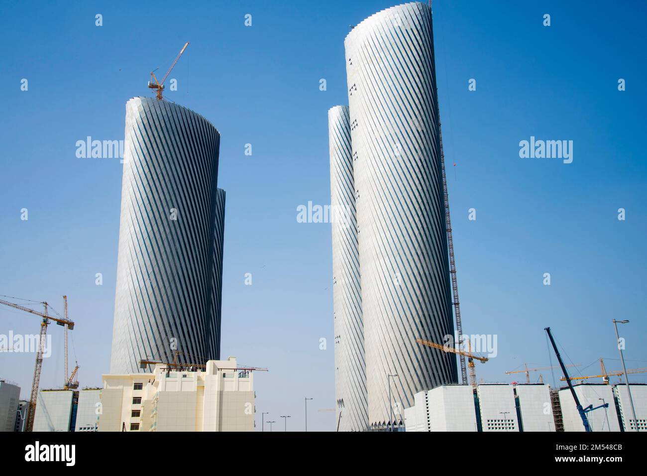 Lusail Plaza Towers - Qatar Stock Photo - Alamy