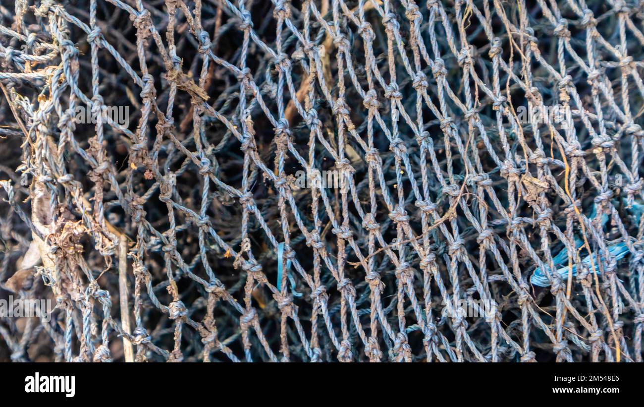 fish net texture as background Stock Photo - Alamy