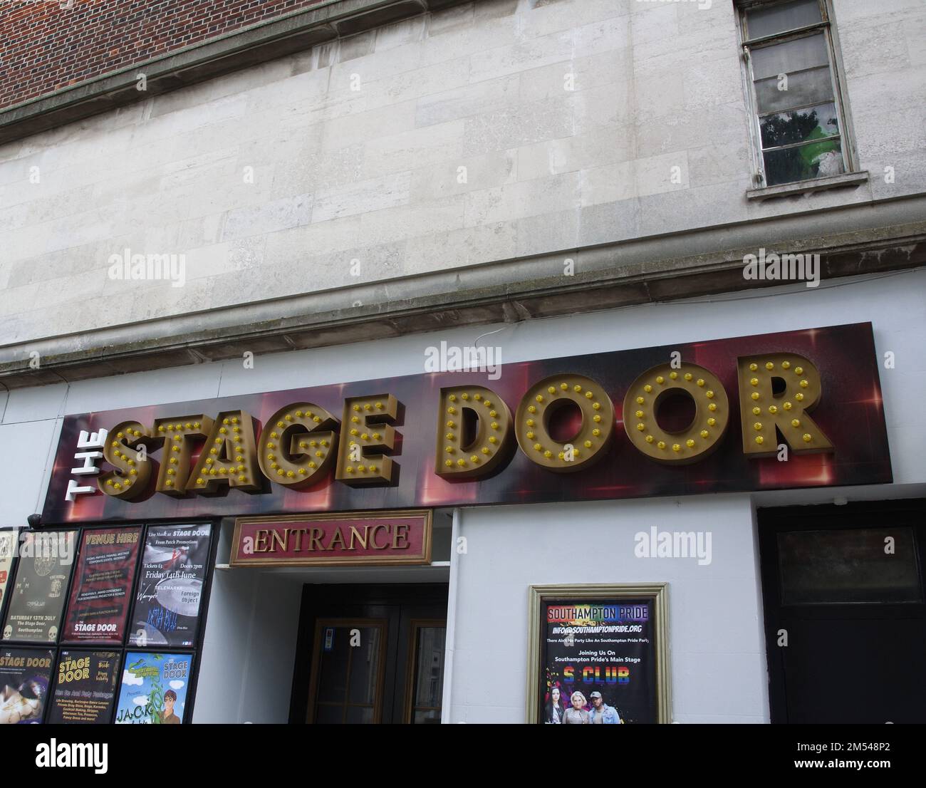 The Stage Door fringe theatre venue in West Marlands Road, Southampton ...