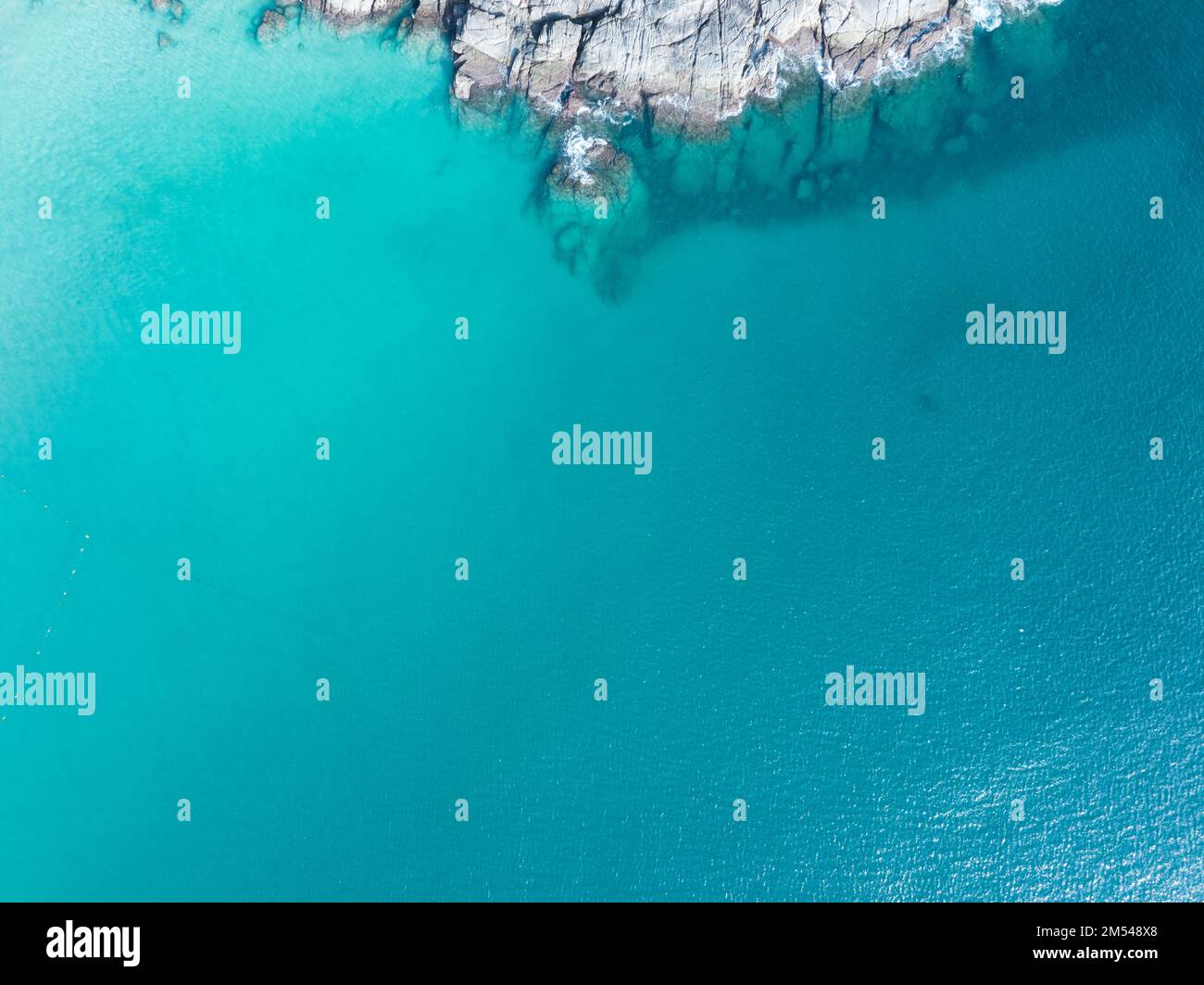 Sea surface aerial view,Bird eye view photo of blue waves and water ...