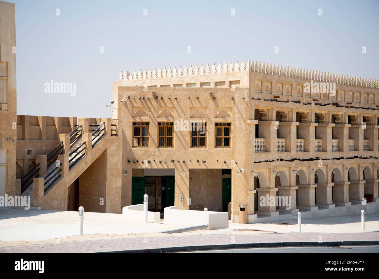 Traditional Arabic Architecture - Qatar Stock Photo - Alamy