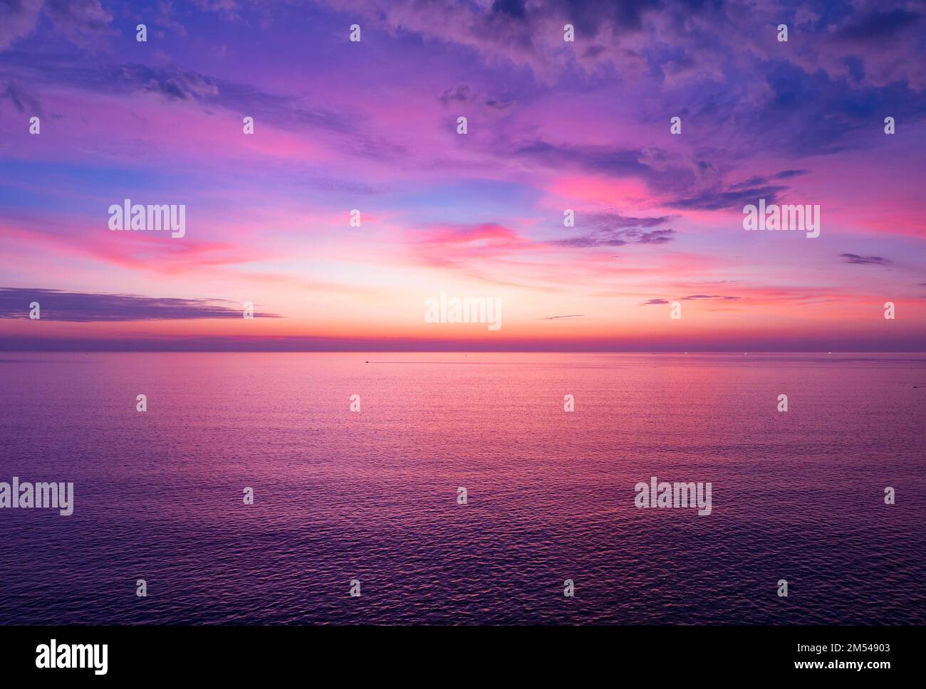 Aerial view sunset sky, Nature beautiful Light Sunset or sunrise over ...