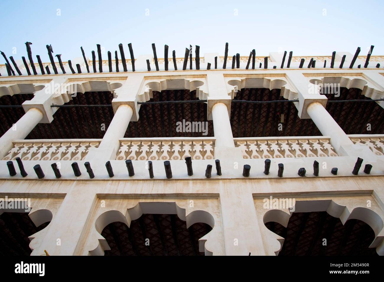 Traditional Arabic Architecture - Qatar Stock Photo - Alamy
