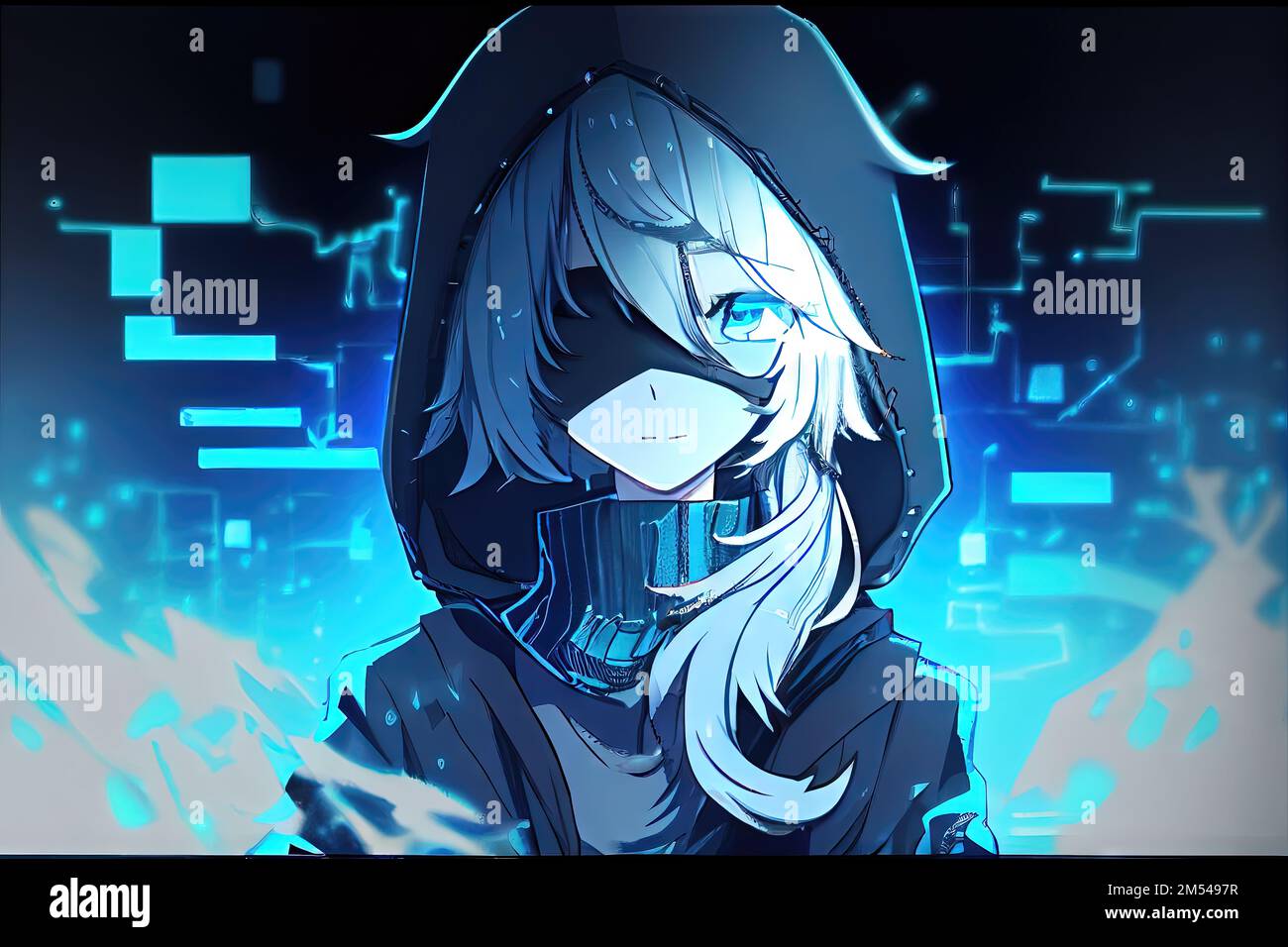 Hacker cyberpunk hi-res stock photography and images - Alamy