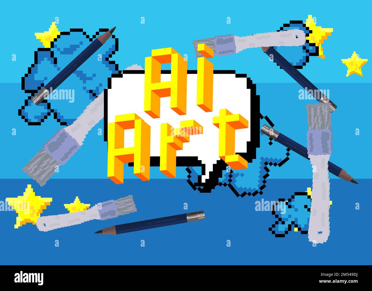 Ai generated vector vectors hi-res stock photography and images - Alamy