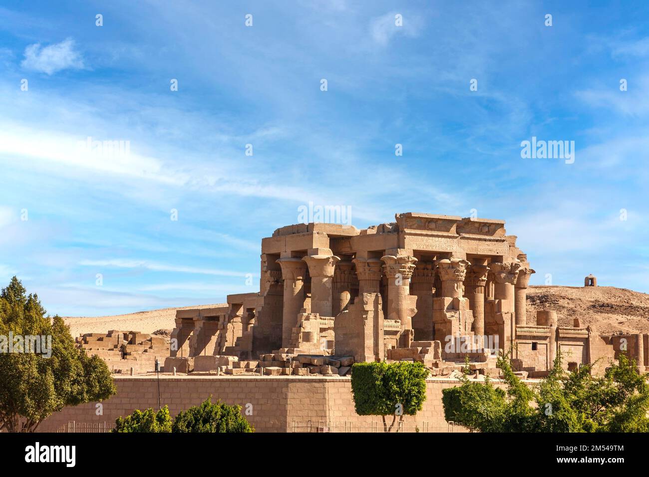 Temple of Sobek and Haroeris, Double Temple of Kom Ombo, Upper Egypt ...
