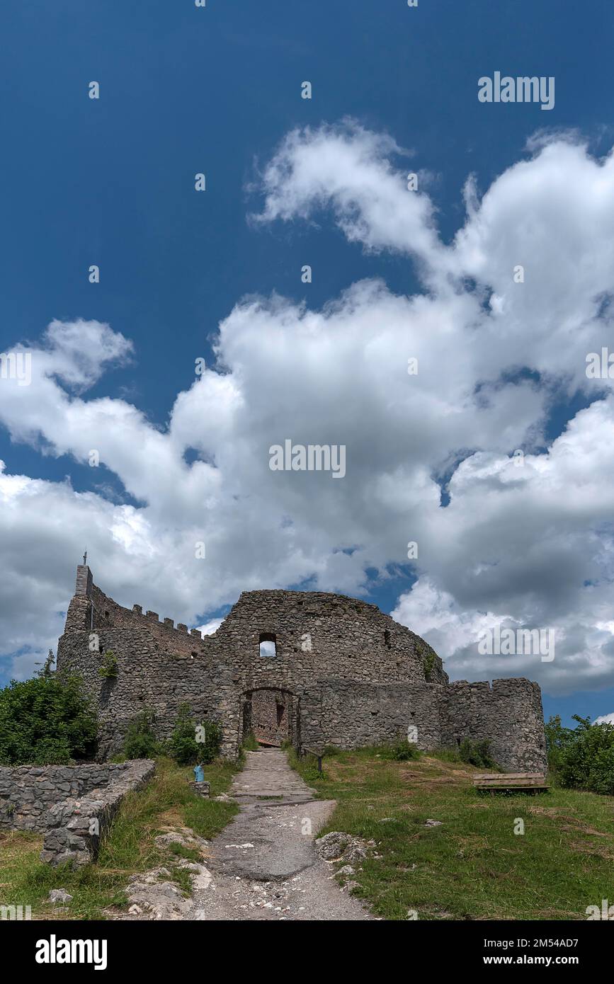 Eisenberg medieval castle ruins, laid out in 1315, Pfronten (Ostallgaeu ...
