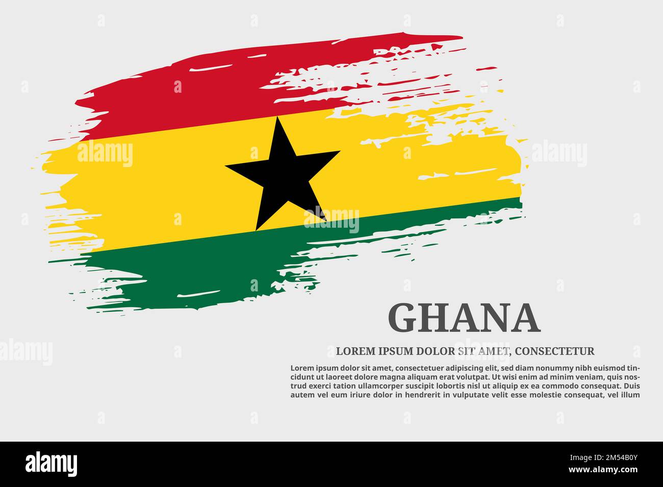 Flag vector nation ghana accra Stock Vector Images - Alamy