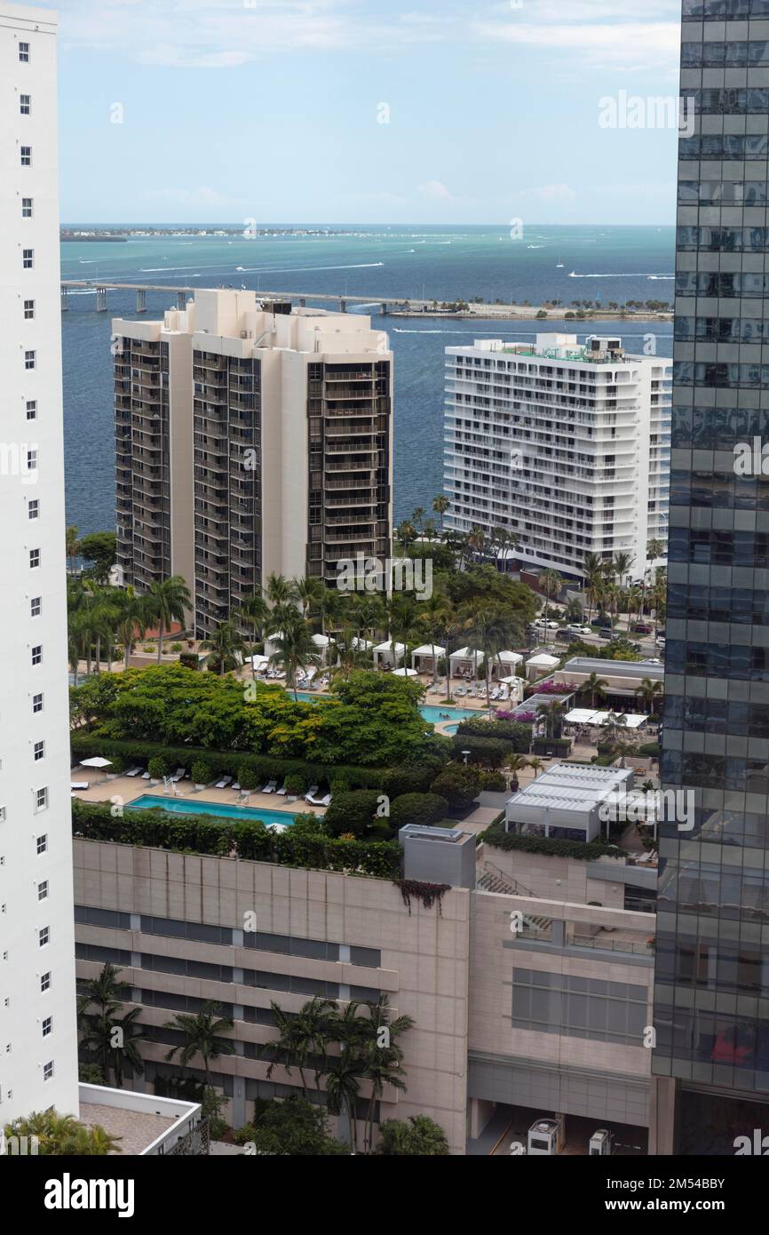 Miami view hi-res stock photography and images - Alamy