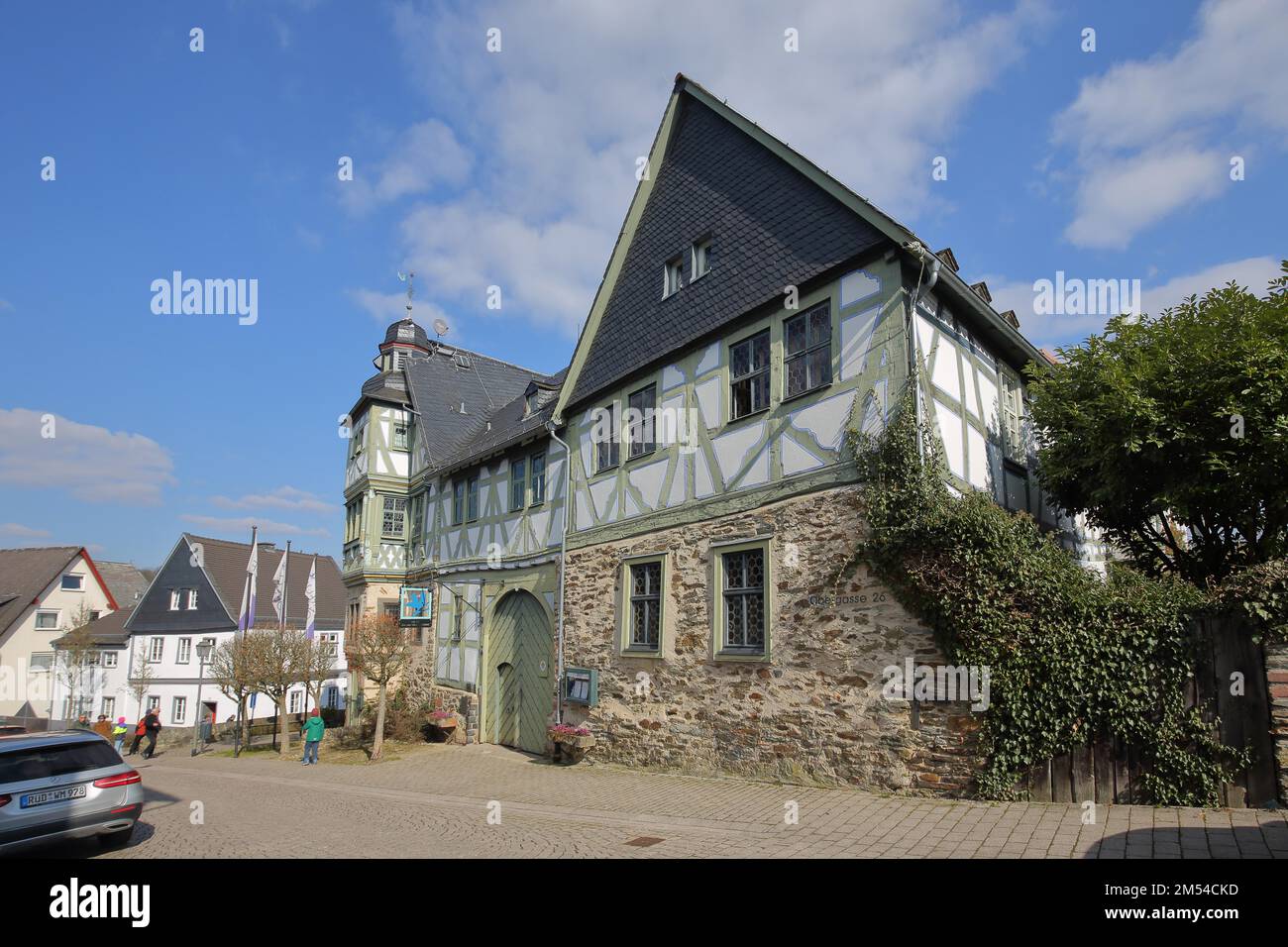 Historic Hotel Restaurant Hoeerhof in Idstein Taunus, Hesse, Germany ...